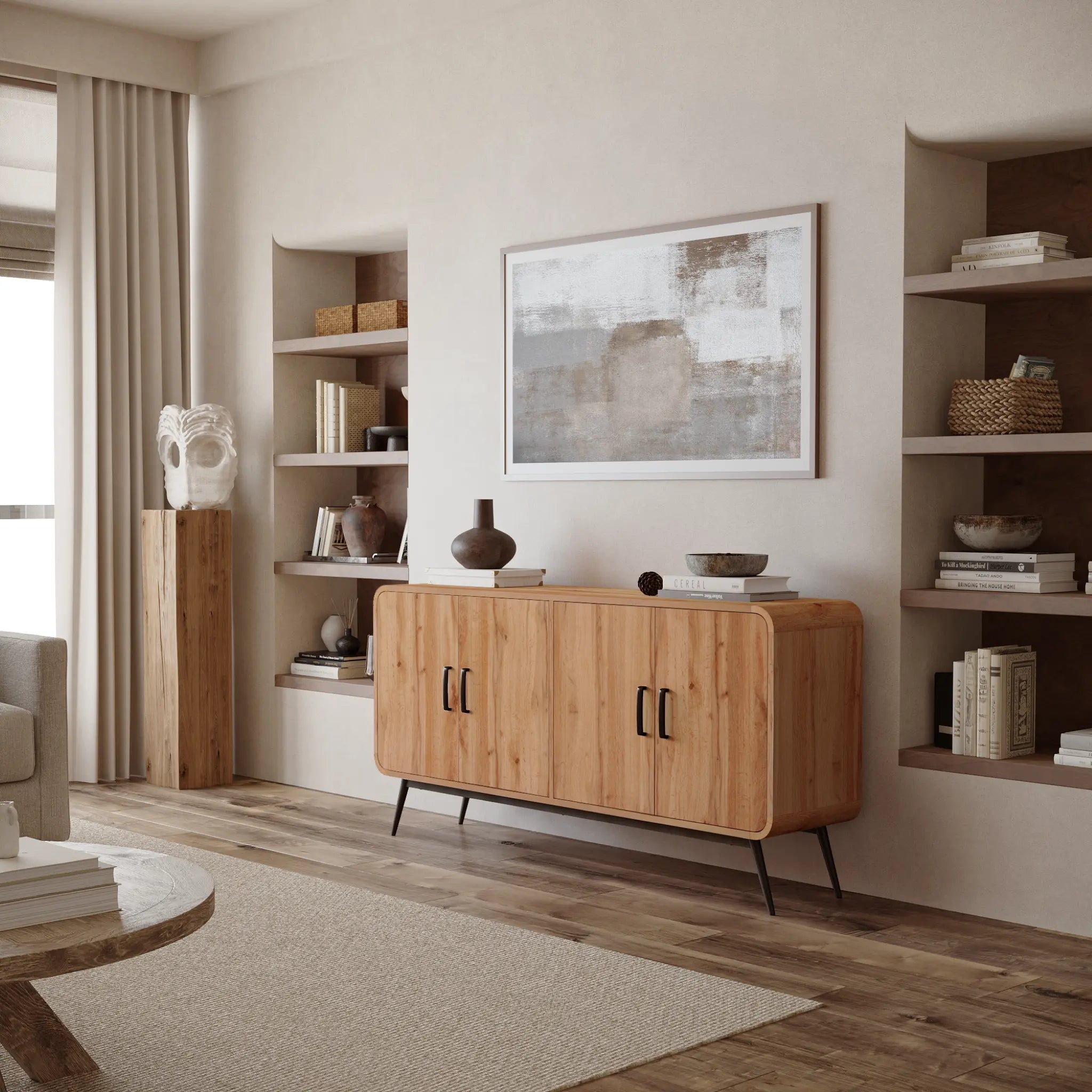 Storage Cabinets for Home – Modern Delancey Storage Cabinet Style ...